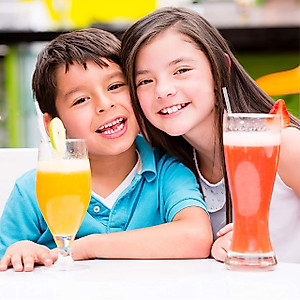 [500-Pack] Plastic Straws - 7.75 Inches Long, Drinking Straws, Standard Size, Bulk Pack (Clear, 500)