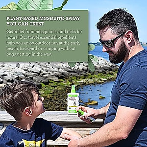 Quantum Health Buzz Away Extreme Insect Repellent DEET Free Cedarwood Lemongrass & Citronella Oil Outdoor Mosquito & Tick Bug Spray Powerful Plants Repel Bugs Off Your Skin, Safe for Kids - 4 Ounce