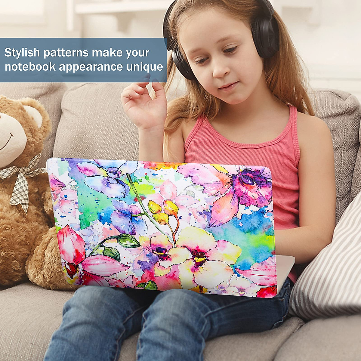 icolor Laptop Skin Sticker Decal 12 13 13.3 14 15 15.4 15.6 inch Personalized Universal Notebook Vinyl Skin Stickers Cover Art Decal Computer Protector