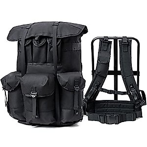 MT Military Alice Pack Army Survival Combat ALICE Rucksack Backpack Black