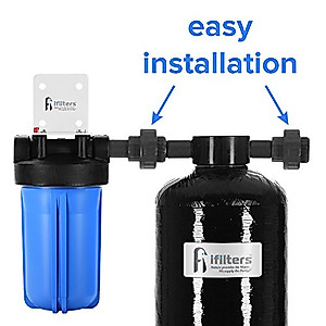 Whole House Water Filter System for Chlorine Lead Mercury Herbicides Pesticides VOCs & More - 600,000 gal w/Pre-filter