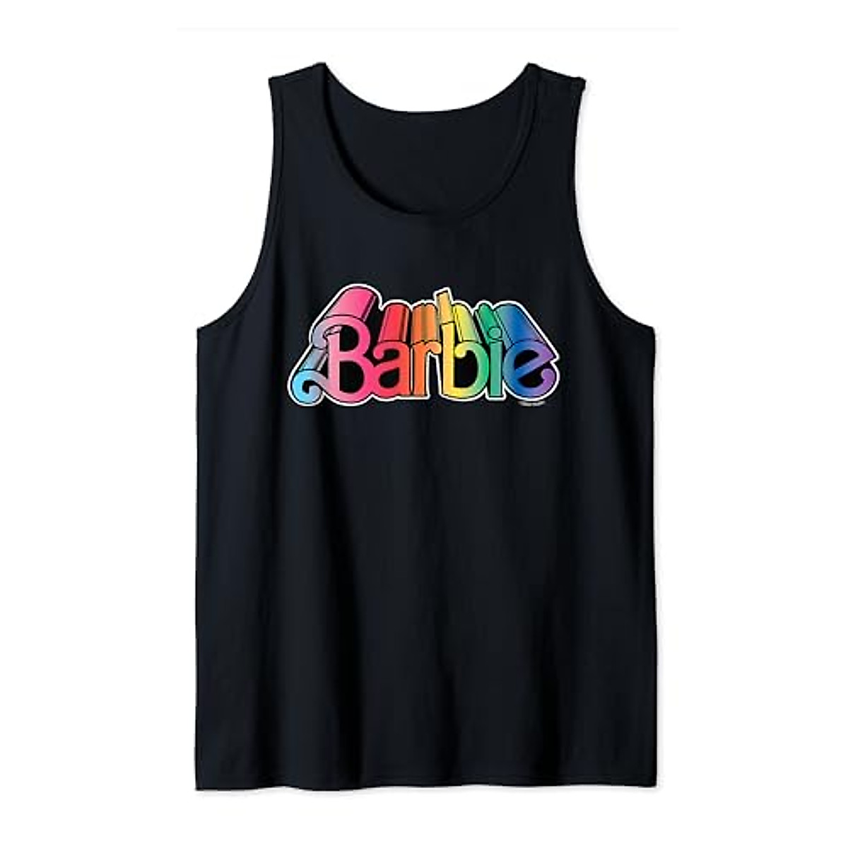 Barbie Pride - Barbie 3D Logo Tank Top