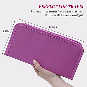 BQAN Nail Art Brush Holder Case - Organizer for Nail Art Brushes, Perfect Brush Holder