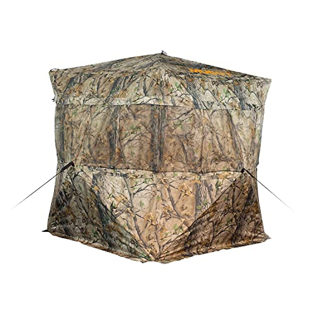 Muddy Hunting Outdoors Water Resistant Black Backed 3-Person Easy Set Up VS360 Ground Blind - Epic Camo