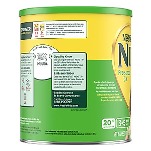 Nestle Nido 3+ Toddler Powdered Milk Beverage, 1.76 Pound