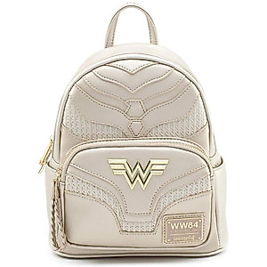 Loungefly x DC Comics Wonder Woman Metallic Cosplay Mini Backpack
