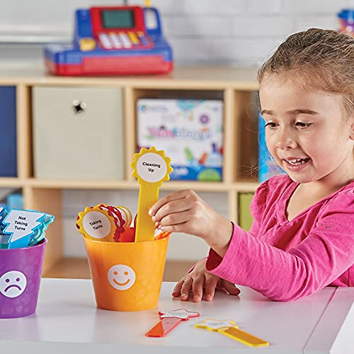 Learning Resources Good Behaviour Buckets, Social Emotional Toy, Preschool Toy, Ages 3+, Multi