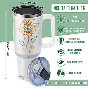 Biomlon Retirement Gift for Woman 2025 Tumbler 40oz, Happy Retirement Party Decorations, Retired/Going Away/Leaving Gifts for Woman/Coworker/Friend/Teacher/Nurse