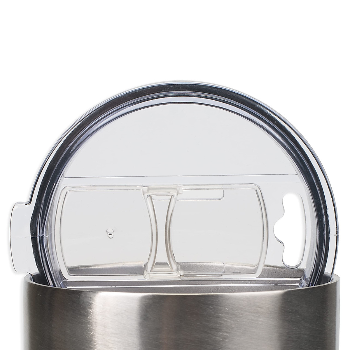 Elanze Designs The Captain Black Anchor 30 ounce Stainless Steel Travel Tumbler Mug