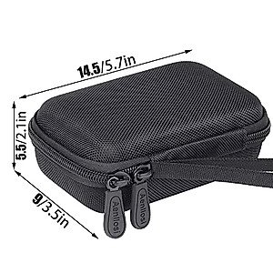 Aenllosi Hard Carrying Case Replacement for UCOMX Nano 3 in 1 Foldable Wireless Charging Station (Black,Case Only)