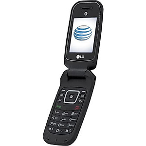 LG B470 - Black - (AT&T) Flip Phone GSM Unlocked T-Mobile Must Read
