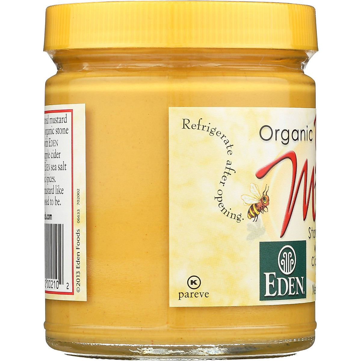 Eden Foods Organic Yellow Mustard - 9 oz