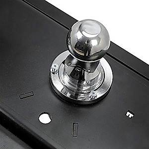 ECOTRIC 2-5/16" Double Lock Gooseneck Trailer Hitch Kit Compatible with 2015-2020 Ford F150