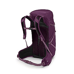 Osprey Sportlite 30L Unisex Hiking Backpack, Aubergine Purple, S/M