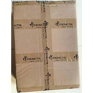 StrongTek Under Desk Footrest, Slanted Non-Slip Wooden Step Stool for Home and Office Chairs, Portable Ergonomic Posture Support for PC Gaming or Work Standing Desks