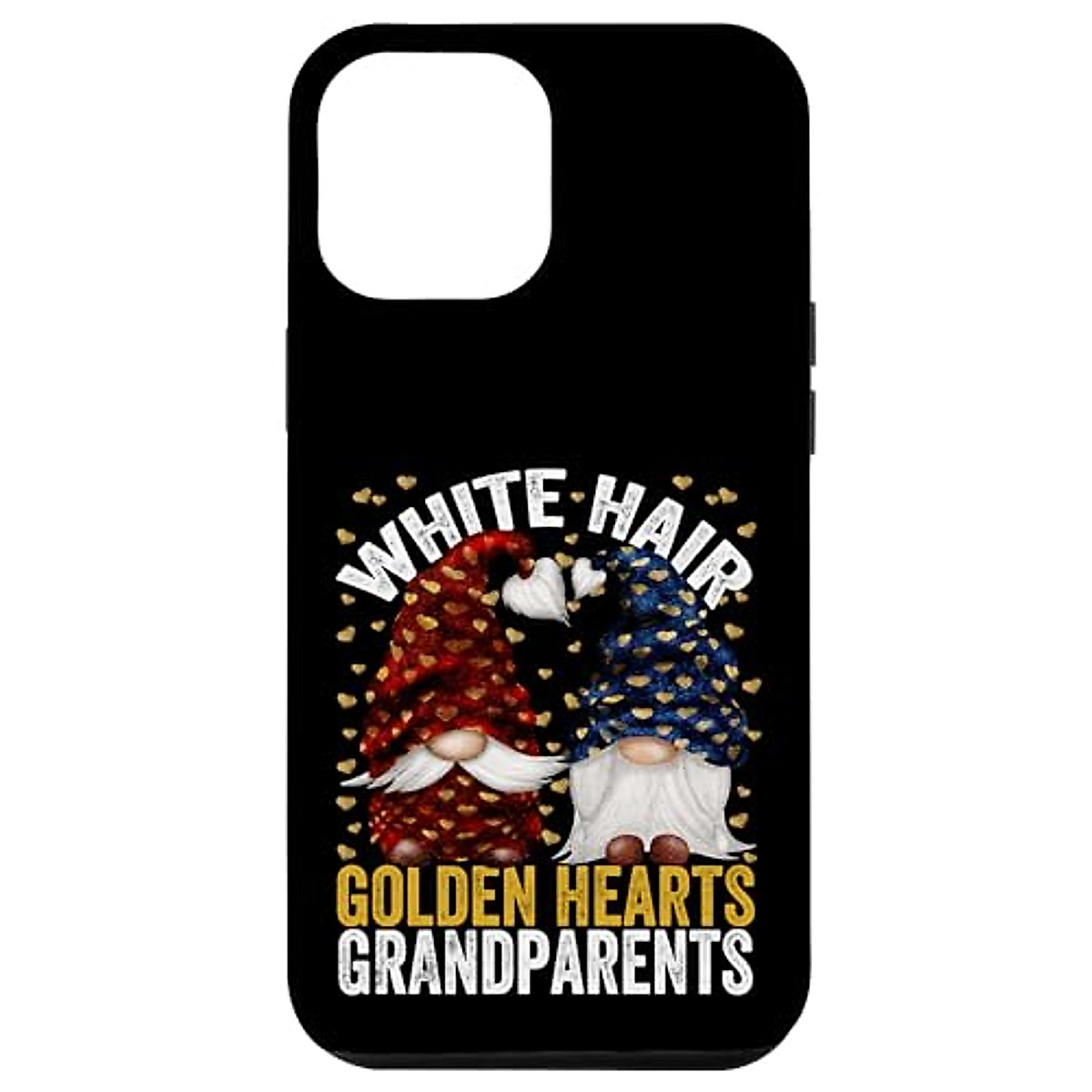 iPhone 13 Pro Max Funny Garden Gnomes Couple For Worlds Best Grandparents Ever Case