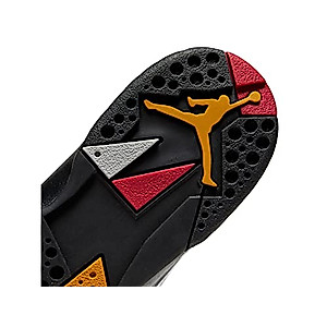 Jordan Air 7 Retro BG (Big Kid) White/Black/Cardinal Red/Chutney 4 Big Kid M