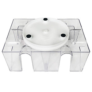 Yuanhe 6 Deck Revolving Rotating Canasta Playing Card Tray