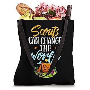 Scout Leader Scouting Guide Knots Tote Bag