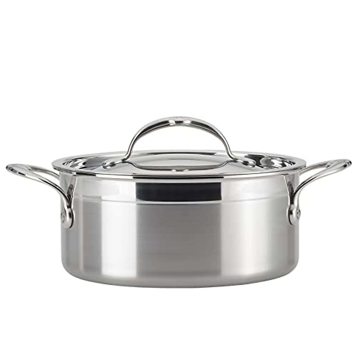 Hestan - ProBond Collection - Professional Clad Stainless Steel Soup Pot, Induction Cooktop Compatible, 3 Quart