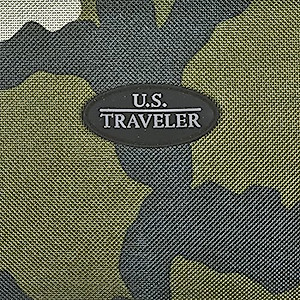 U.S. Traveler Rio Rugged Fabric Expandable, Camouflage, 2 Wheel