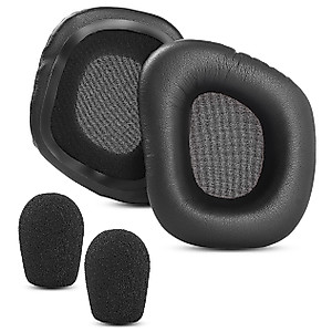 YunYiYi Stealth 600 Gen 2 Ear Cushion Earpads Replacement Compatible with Turtle Beach Stealth 600 Gen 2 PS5 PS4 Pro Wireless Gaming Headset Repair Parts (Protein Leather)