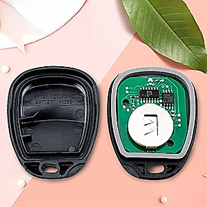 VOFONO 3 Buttons Keyless Entry Remote Control Key Fob Car Remote Fits for Chevrolet Tahoe 1997-2000/Suburban 1997-1999/Yukon1997-1999/Express 1997-2002 ABO1502T 16245100-29, 16245105