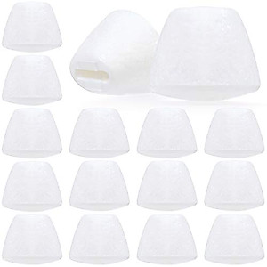 IMPRESA Kitchen Sink Rack Feet 16 Pack in White, Replacement for Kohler Rack Feet for Part 84544-0 Compatible with Kohler Kitchen Sink Racks, Premium Quality Durable Feet for Long Lasting Stability