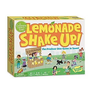 Peaceable Kingdom Lemonade Shake Up! - Cooperative Game for Kids