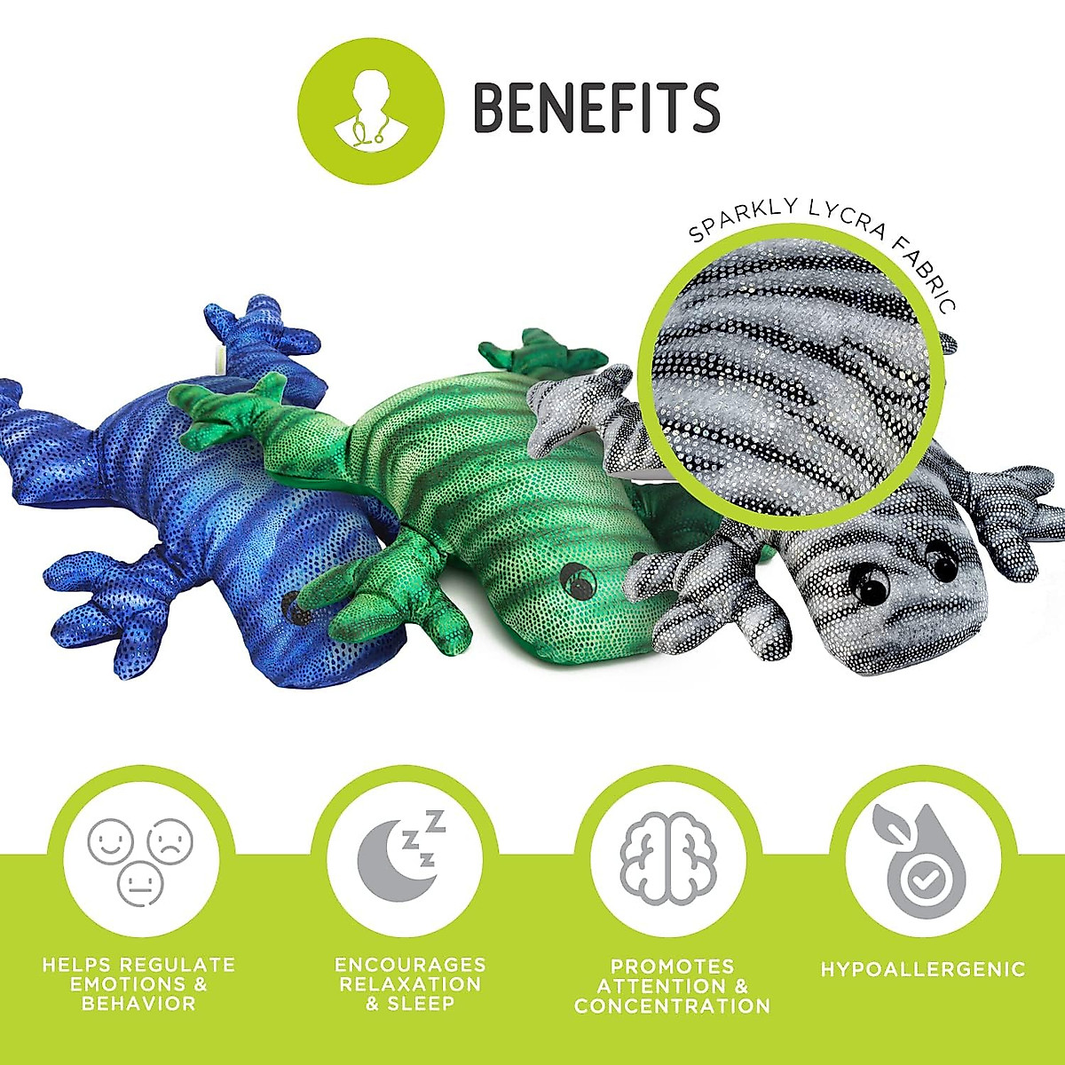 manimo Weighted Stuffed Frog for Kids & Adults – Frog Toys Sensory Lap Pad - Stress Relief Weighted Frog Plush for Chest, Back & Legs - Perfect for Home, Schools, kindergardens, Daycares