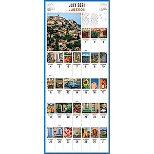 365 Days in France Picture-A-Day Wall Calendar 2021