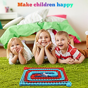 Big Pop Game Fidget Toy，Pop Chess Board Game with 2 Dice Board Dice Big Pop Board Game Stress Relief Tools for Men Women Adult