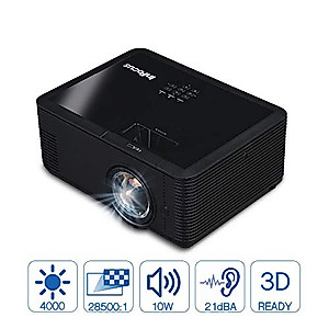 InFocus IN138HDST Projector, Black, 1920 x 1080