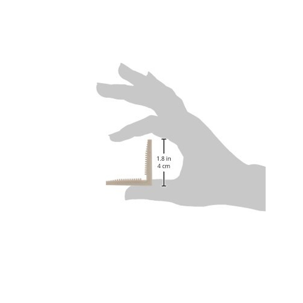 Prime-Line PL 14954 Corner Keys, 5/32 In. x 1/4 In., Nylon Construction, Non-Handed (20 Pack)