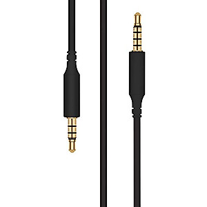 Replacement Astro A40 A10 A30 A50 Gaming Headset 3.5mm Audio Cable Extension Cord Compatible with Playstation 4 PS4, MixAmp, PC Gaming and Smartphone, No Mute & Volume Control Button
