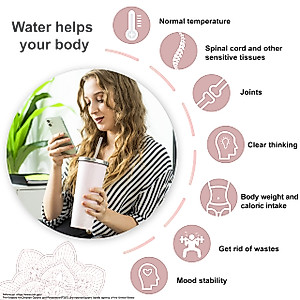 bzyoo SUP Double Wall Vacuum Insulated Tumbler with Straw and Lid Stainless Steel Water Bottle Cold Drink Travel Mug Cup, Valentines Gifts For Him & Her (710ml) Color: Mandala Pink