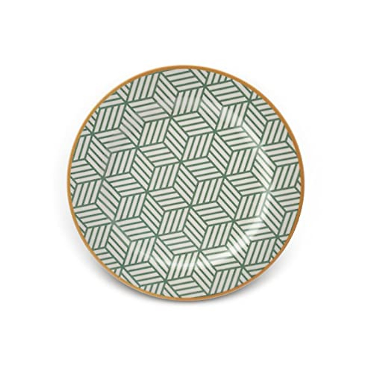 KARACA Botanica 18-Piece Breakfast Service Table Service, Stoneware Crockery Set, Unique Design, Practical, Serving Plates, Cake Plate, Boat Plate