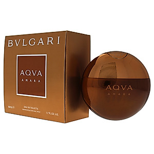 Bvlgari Aqva Amara Eau de Toilette Spray for Men, 3.4 Ounce