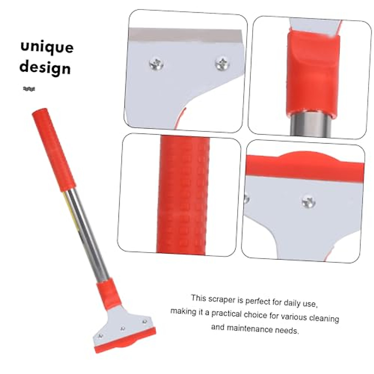 ANDRESLAD 1 Set Seam Squeegee Set Wallpaper Scraper Handheld Scraper Tile Scraper Window Cleaning Scraper Tile Cleaning Tool Cleaning Scraper for Tile Cleaning Scraper Tool Tools Plastic