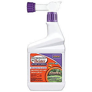 Bonide Mosquito Beater, 32 oz Ready-to-Spray Insect Repellent, Kills Mosquitoes, Flies and Ticks, Long Lasting Control Outdoors