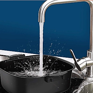 Black Air Fryer, No Frying, Hot Air Circulation, Easy To Clean, Can Be Used For French Fries Or Other Commemoration Day