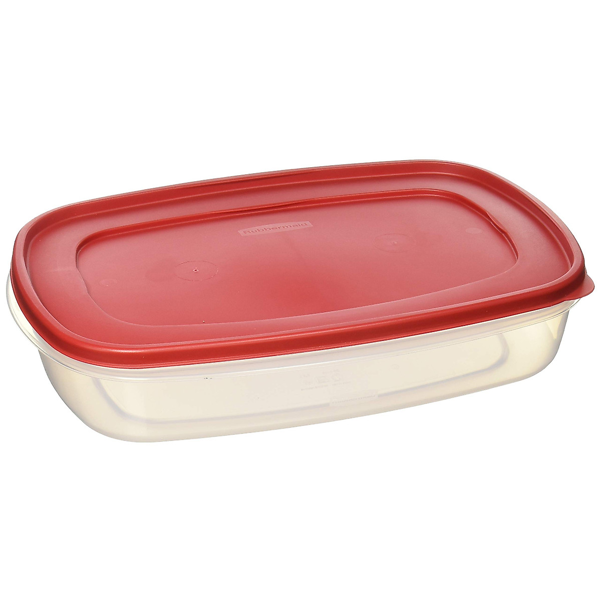 Rubbermaid 687965439399 Plastic Easy Find Lid Food Storage Container, 1.5 Gal, 1777163 Set of 2