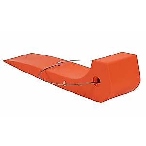 Mytee Products (4 Pack) Tire Skates for Tow Truck Wrecker Rollback Carrier Safety Orange