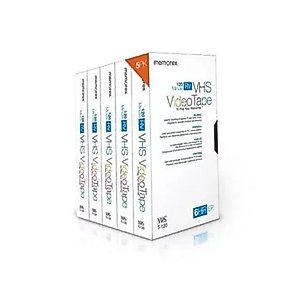 Memorex T-120 120 Minute RV VHS Video Tape (5 Pack)