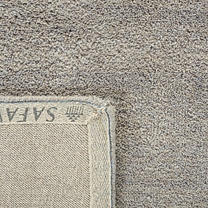 SAFAVIEH Himalaya Collection Area Rug - 8' x 10', Grey, Handmade Wool, Ideal for High Traffic Areas in Living Room, Bedroom (HIM610K)