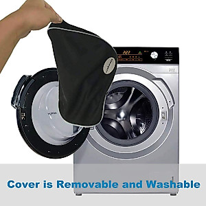 Newgam Car Pillow - Car Neck Pillow for Neck Pain Relief and Cervical Support,Car Seat Neck Pillow with 100% Pure Memory Foam and Washable Cover,Car Headrest Pillow Black