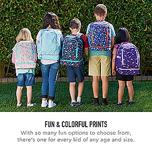 Bentgo 2-in-1 Backpack & Insulated Lunch Bag Set With Kids Prints Lunch Box (Dinosaur)