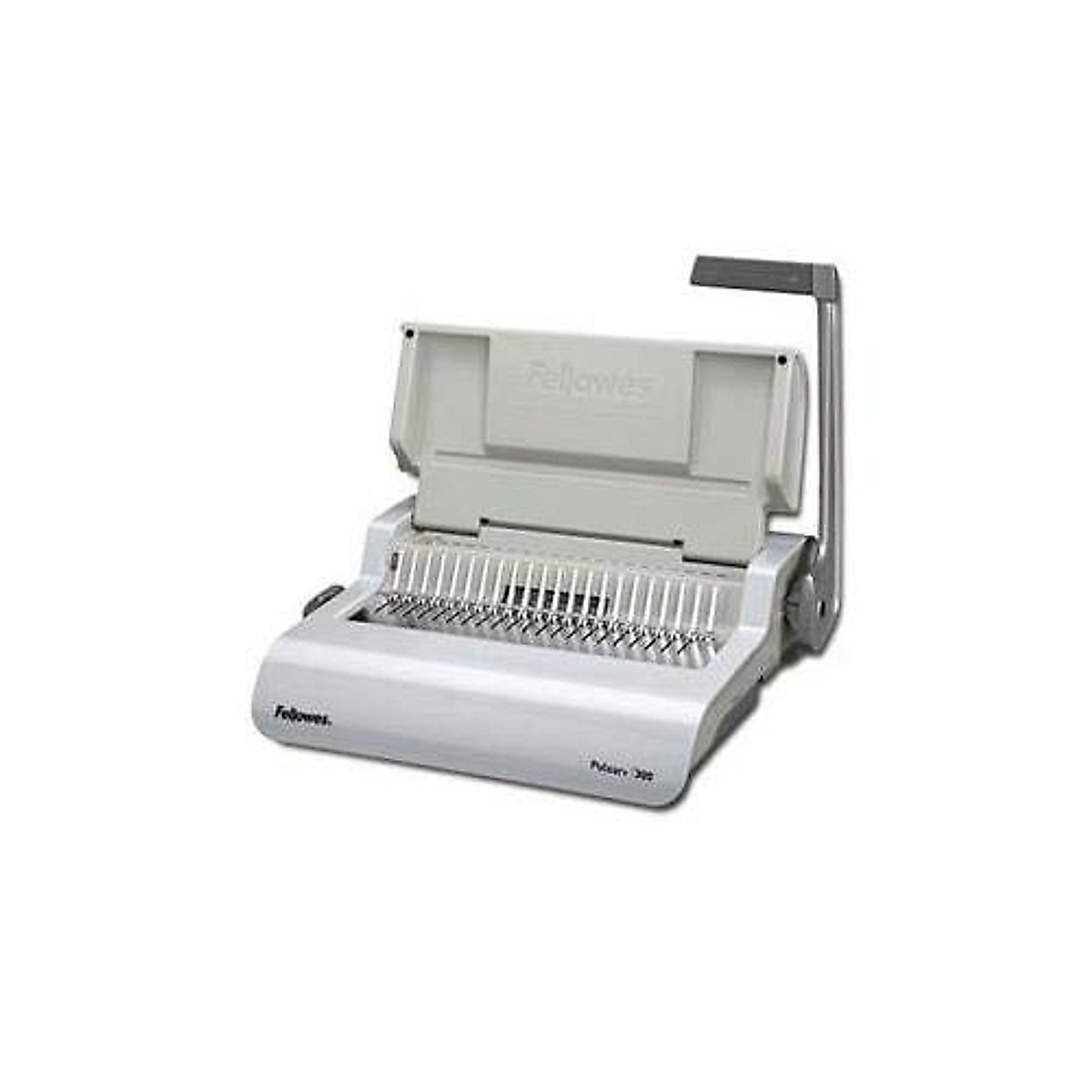 FELLOWES 5006801 Pulsar+ Manual Comb Binding Machine with Binding Starter Kit