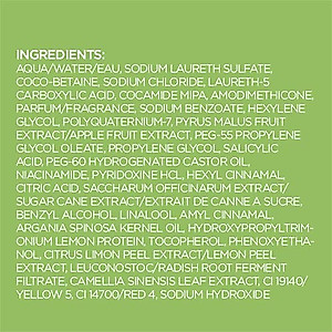 Garnier Fructis Sleek and Shine Shampoo for Frizzy Hair, 12.5 Ounce