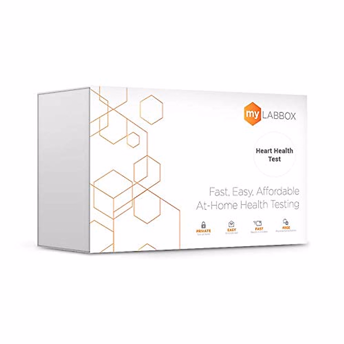 myLAB Box at Home Heart Health Test Cholesterol Level Test CLIA Lab Certified